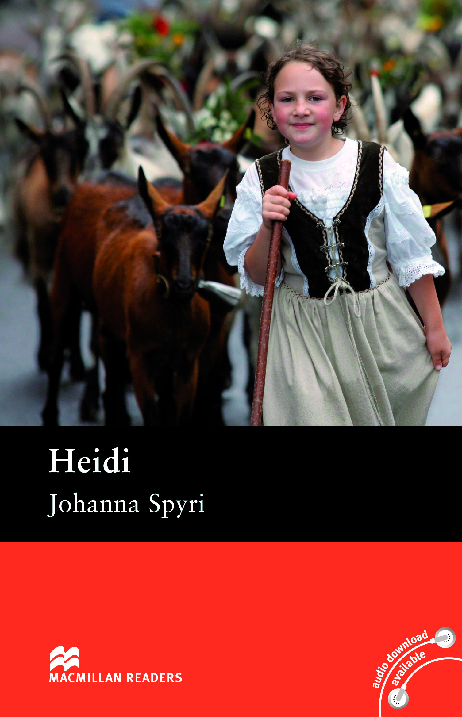 Macmillan Readers: Heidi with audiobook